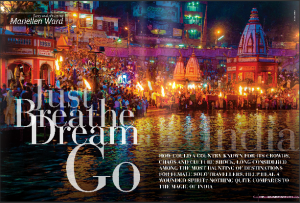 Mariellen Ward, Travel writer - Breathedreamgo