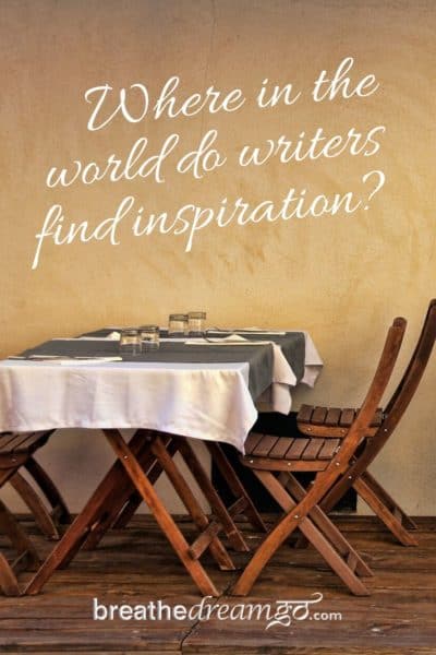 Where in the world do writers find inspiration for writing ...