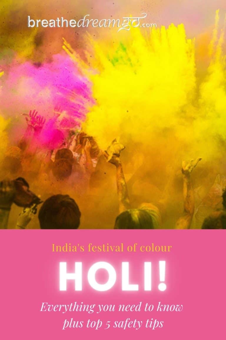 What you need to know about Holi: Five top tips for celebrating safely
